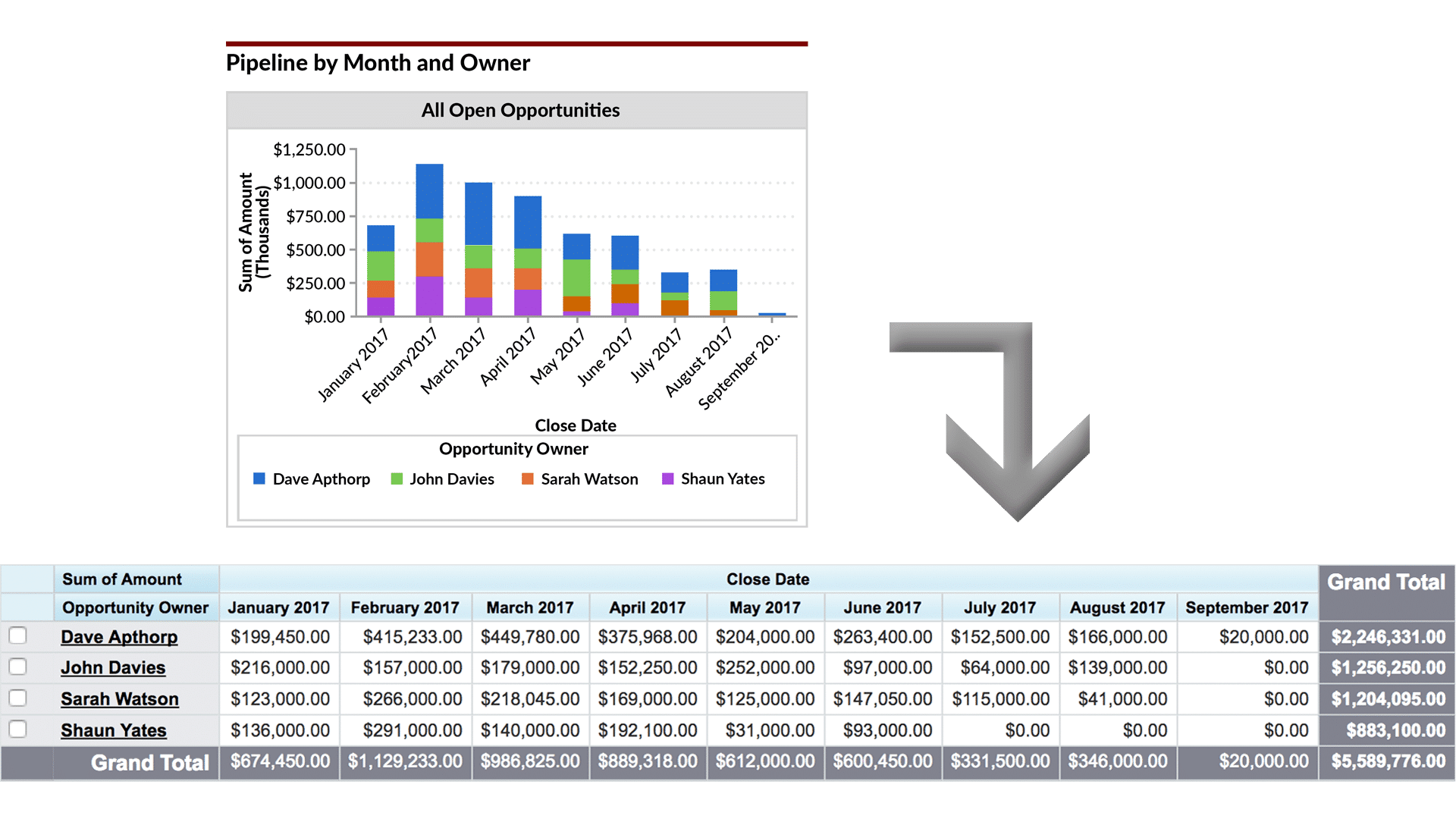 12 Must Have Salesforce Dashboard Charts With Video And Examples