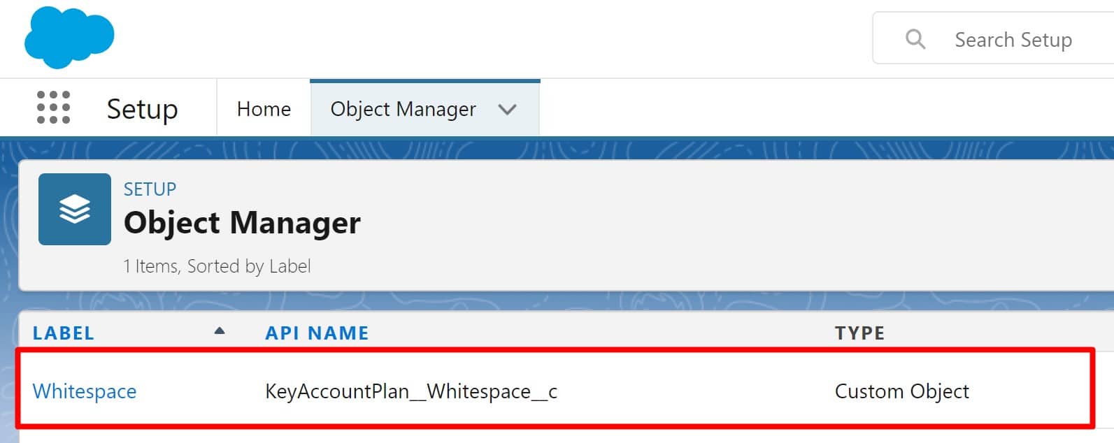 Edit Whitespace Picklists | GSP Account Planner