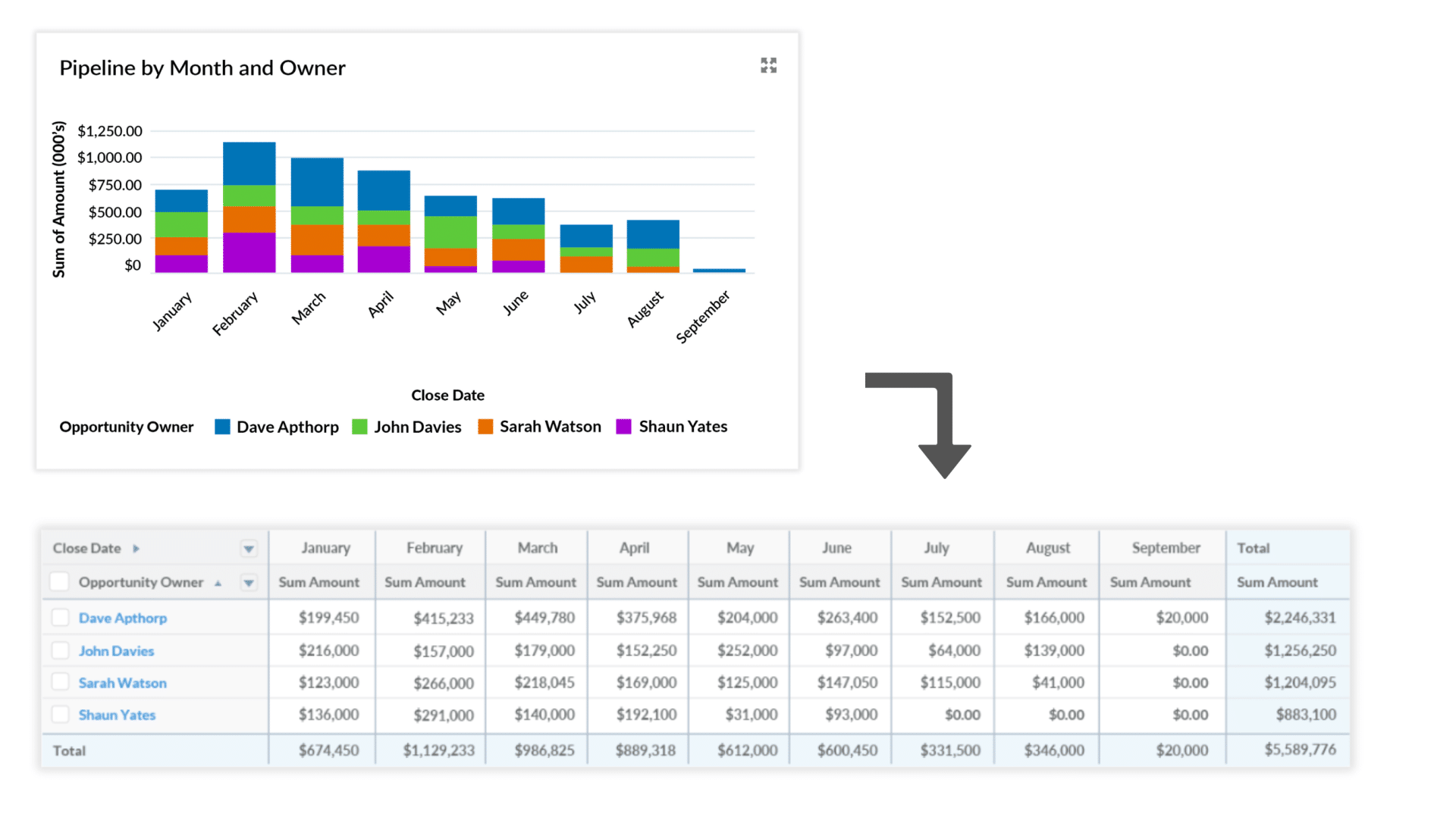 12 Must-Have Salesforce Dashboard Charts | Free Template