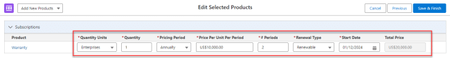 How To Manage Subscription Products In Salesforce