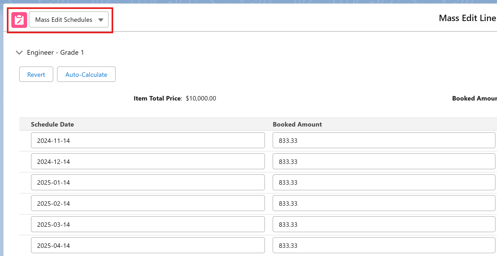 View Opportunity Schedules | GSP Product Schedules