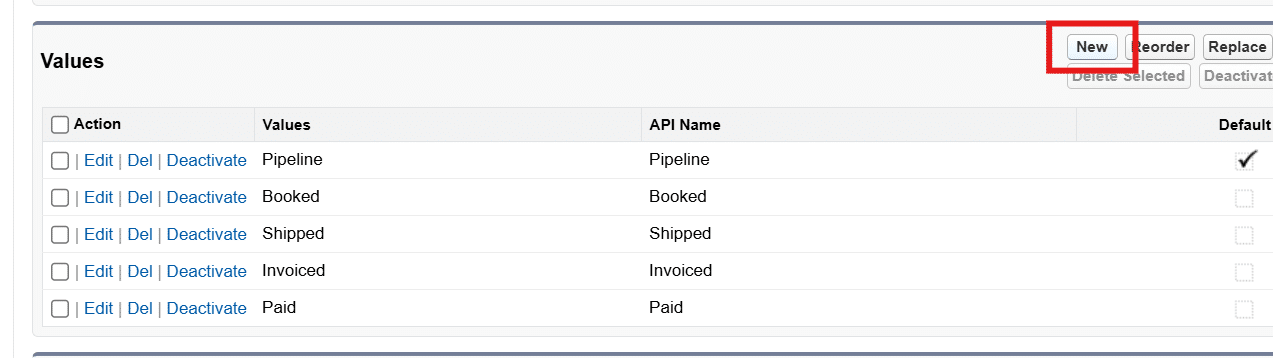 Update Schedule Status Picklist | GSP Product Schedules