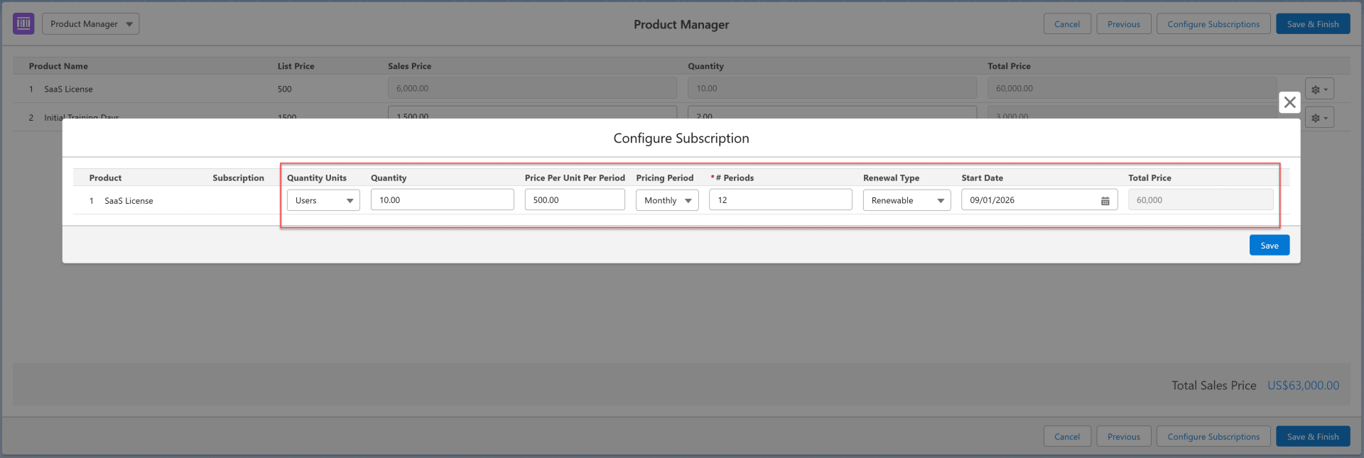 How To Manage Subscription Products In Salesforce